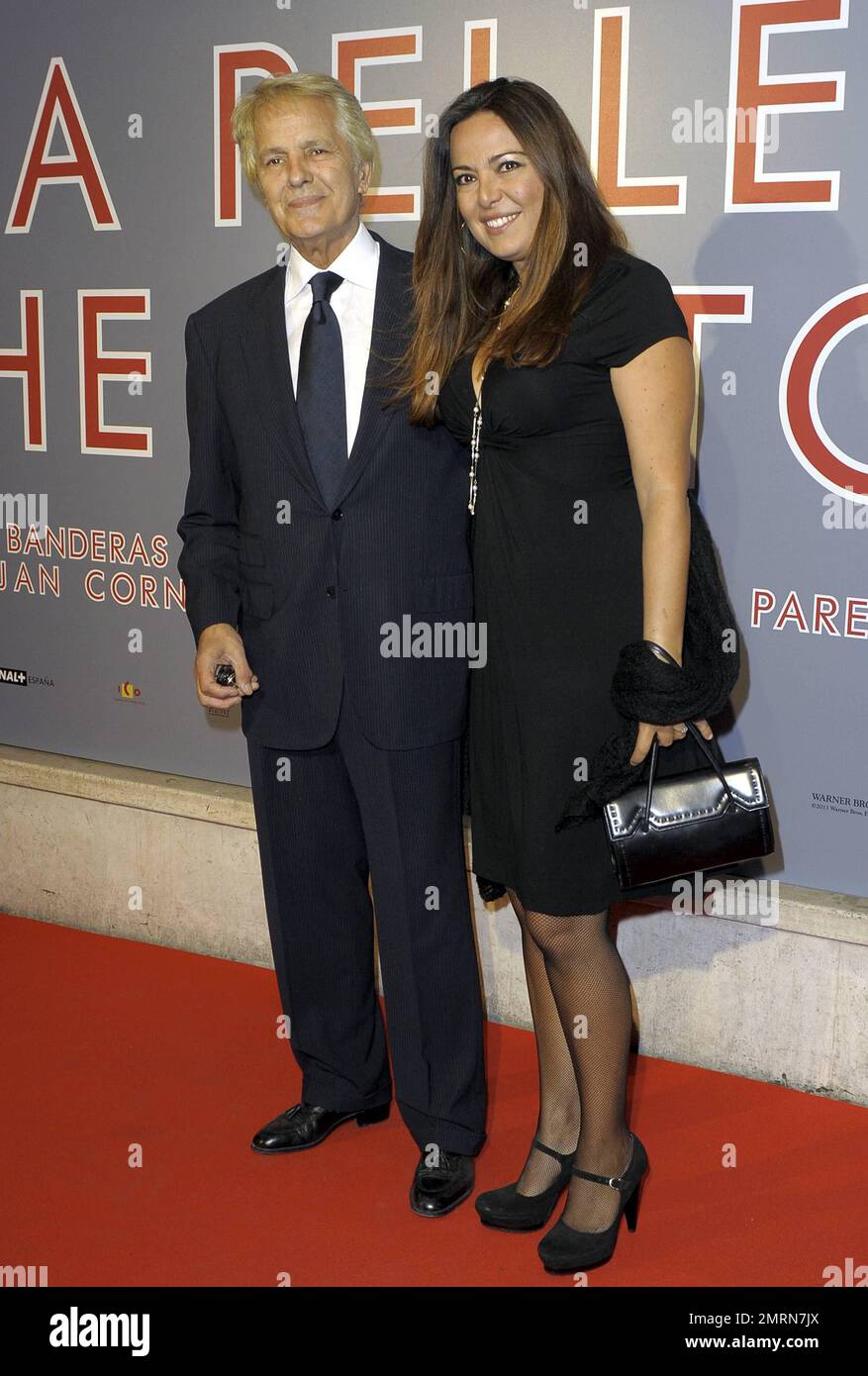Giuliano Gemma at the premiere of Pedro Almodovar's last film "La piel que habito" at the ...