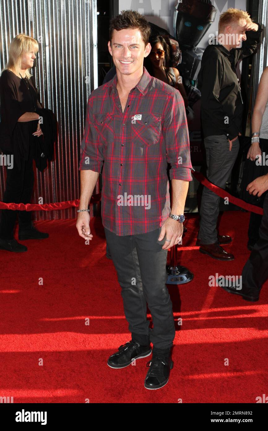 Brandon Johnson at the Los Angeles premiere of "Real Steel" held at the ...