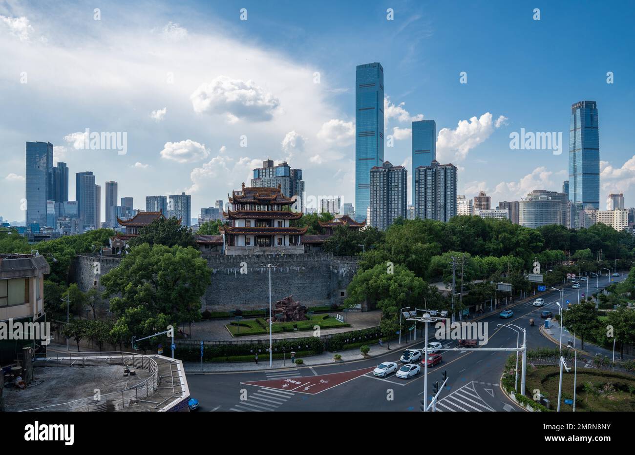 Changsha as modern architecture under the background of the gold center ...
