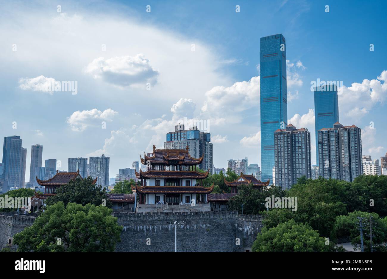 Changsha as modern architecture under the background of the gold center ...