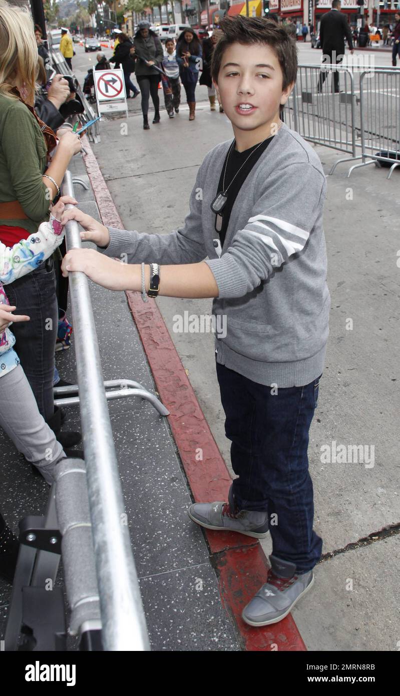 Bradley Steven Perry arrives at the Los Angeles Premiere of "The ...