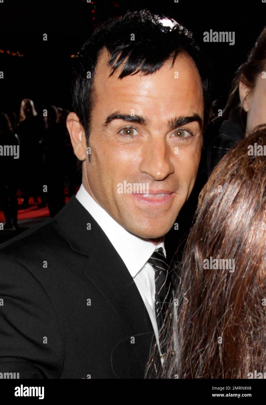 Actor Justin Theroux attending the World Premiere of "Wanderlust" held ...