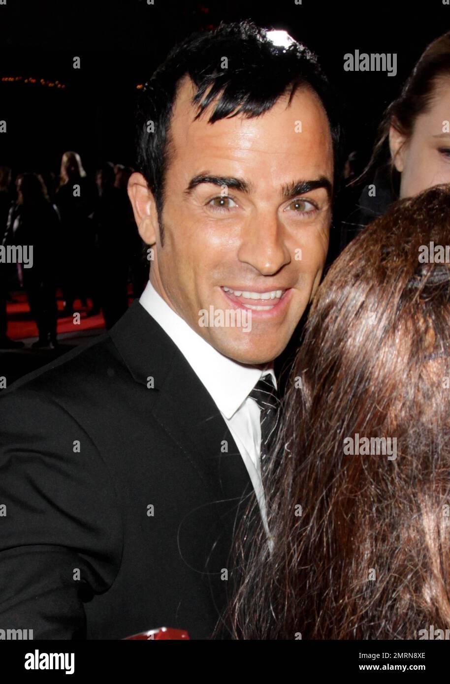 Actor Justin Theroux attending the World Premiere of "Wanderlust" held ...