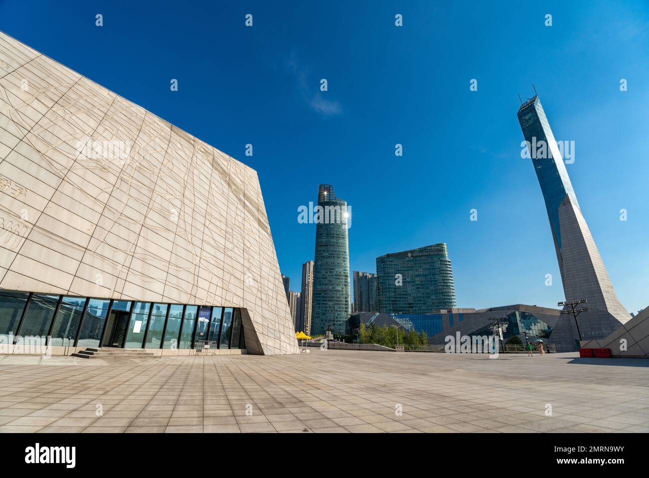 Changsha riverside cultural museum and landscape tower Stock Photo - Alamy