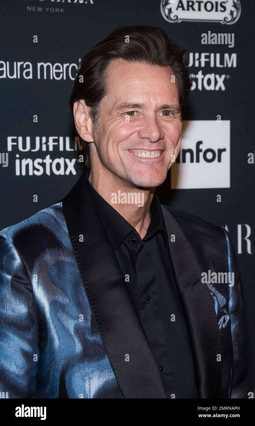 Jim Carrey attends the Harper's BAZAAR 'Icons by Carine Roitfeld' party ...