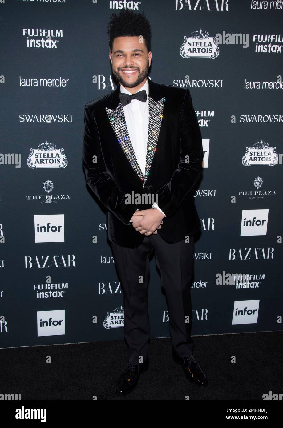 Abel Tesfaye, known professionally as The Weeknd, attends the Harper's ...