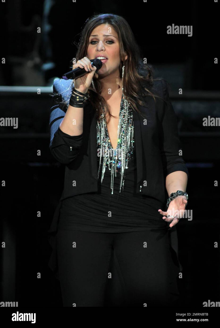 Hillary Scott of 'Lady Antebellum' performs live in concert at the Time ...