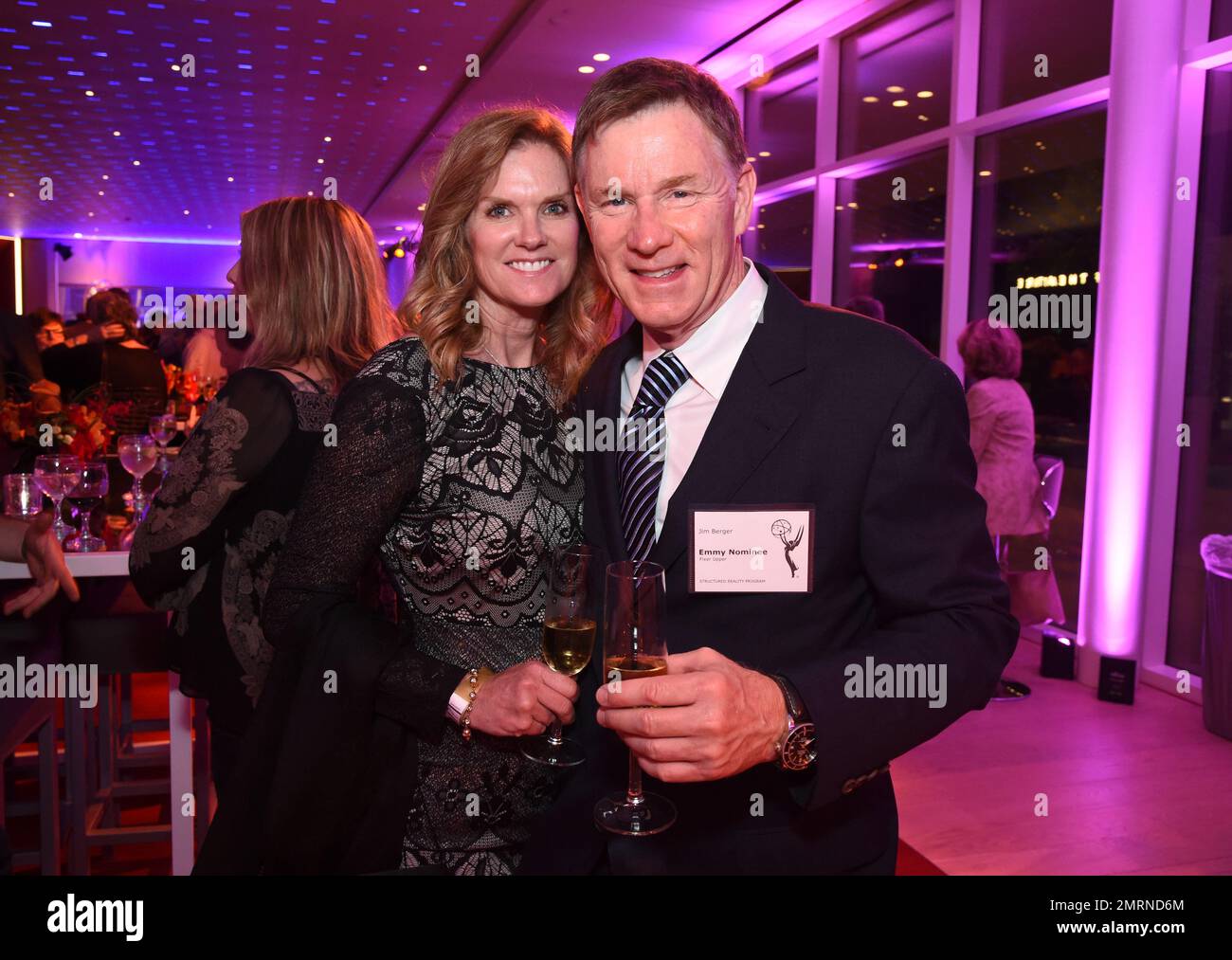 Julie Vernier and Jim Berger attend the 2017 Documentary/Reality ...