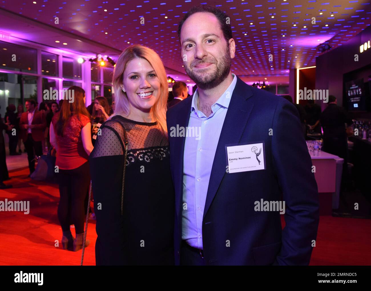 Jamie McBrietey and Jason Sterman attend the 2017 Documentary/Reality ...