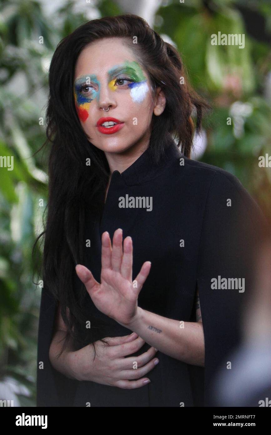Lady Gaga Applause Makeup