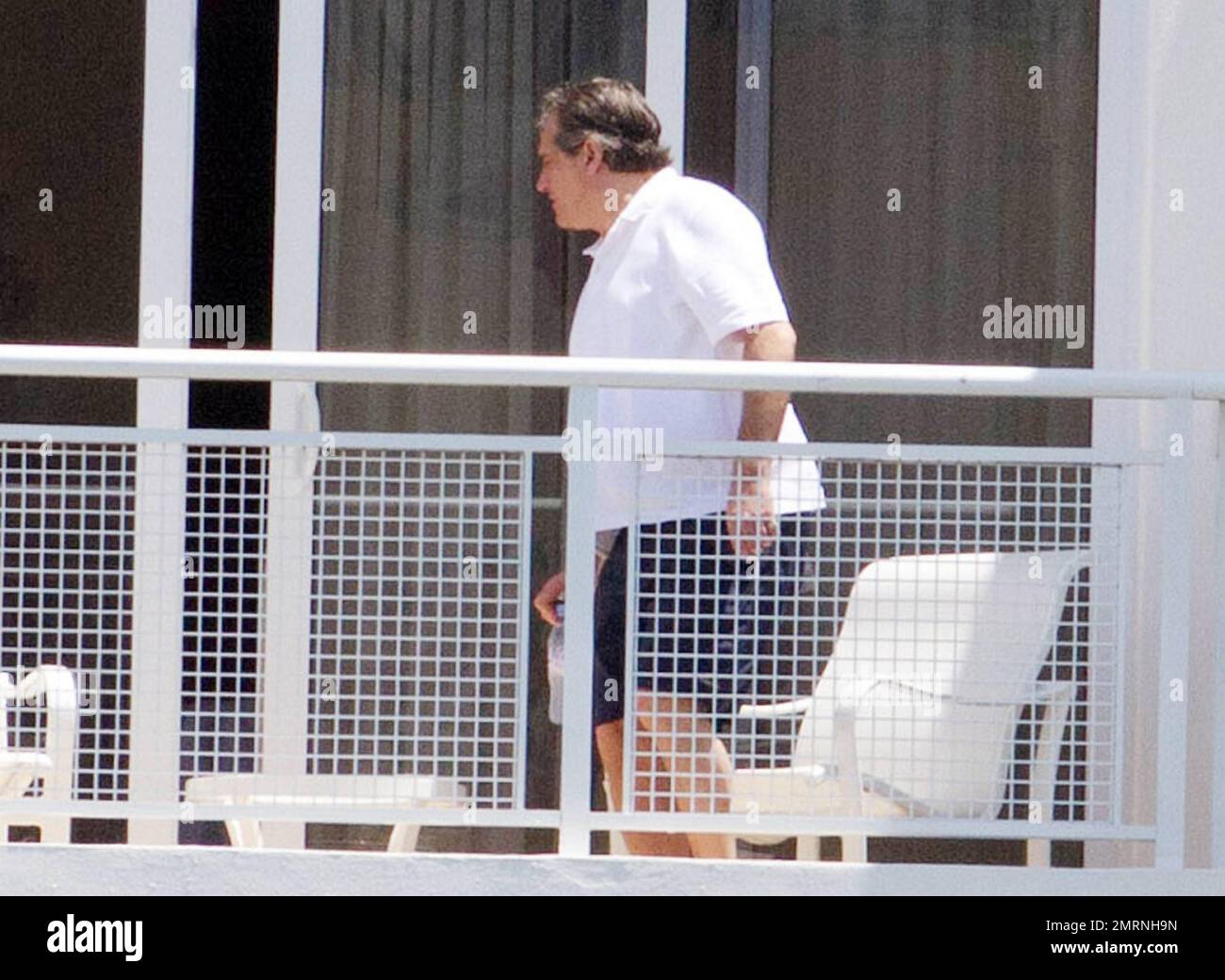 EXCLUSIVE!! Lady Gaga's father Joe Germanotta relaxes on the hotel ...