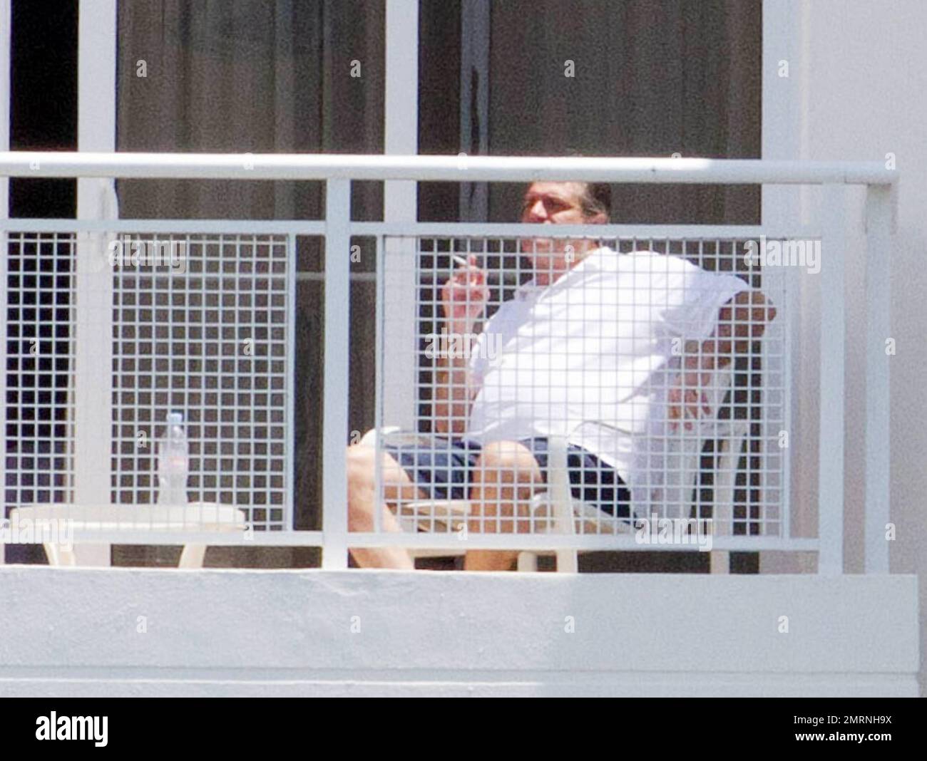 EXCLUSIVE!! Lady Gaga's father Joe Germanotta relaxes on the hotel ...