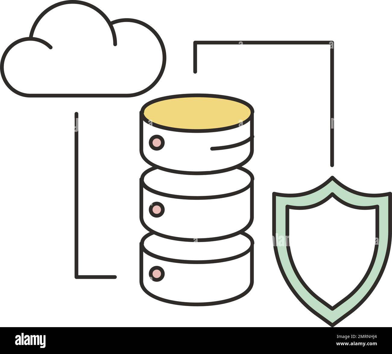 Server tower isometric icon hi-res stock photography and images - Alamy