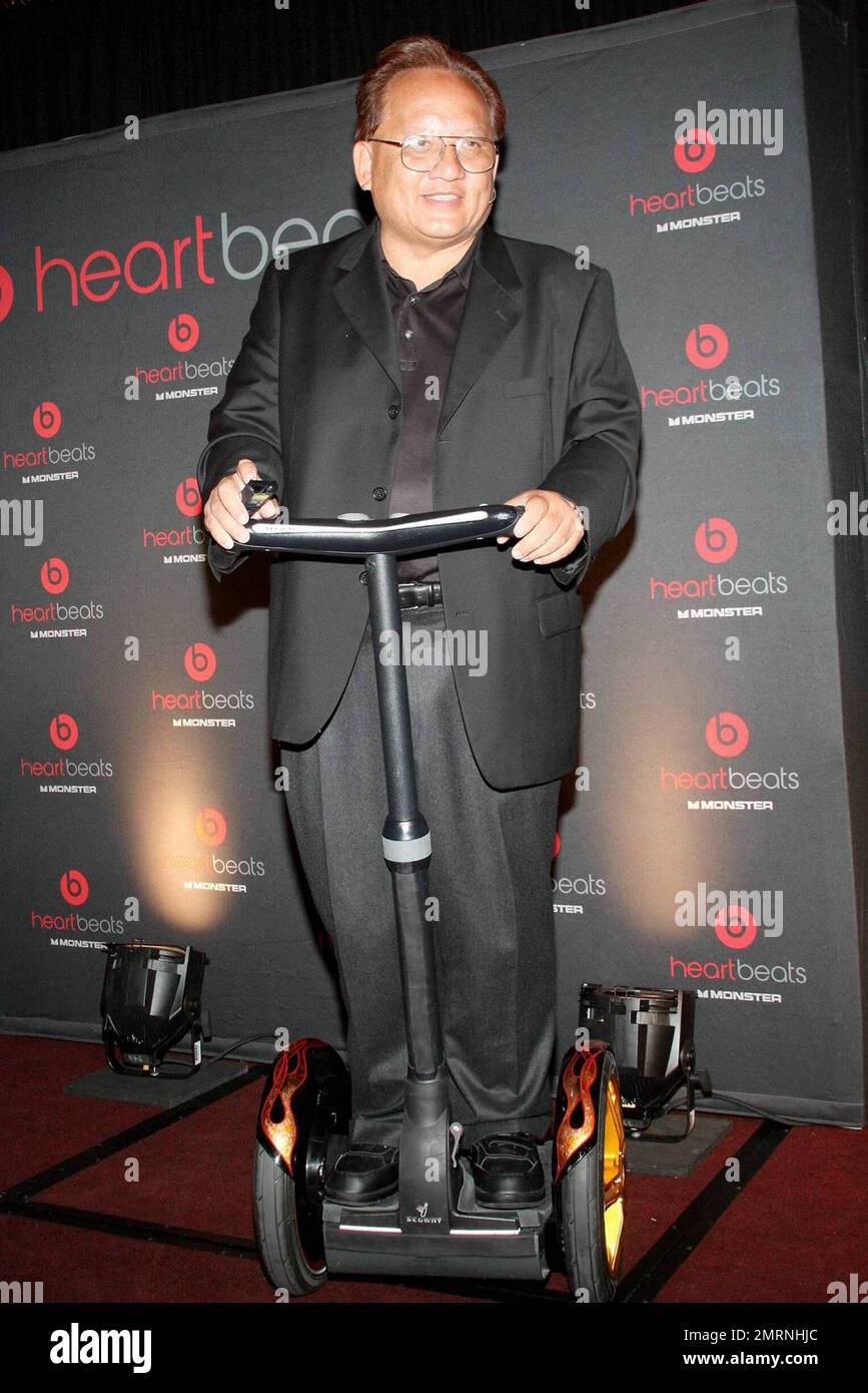 Founder of Monster Cable Noel Lee attends the Heartbeats by Lady Gaga ...