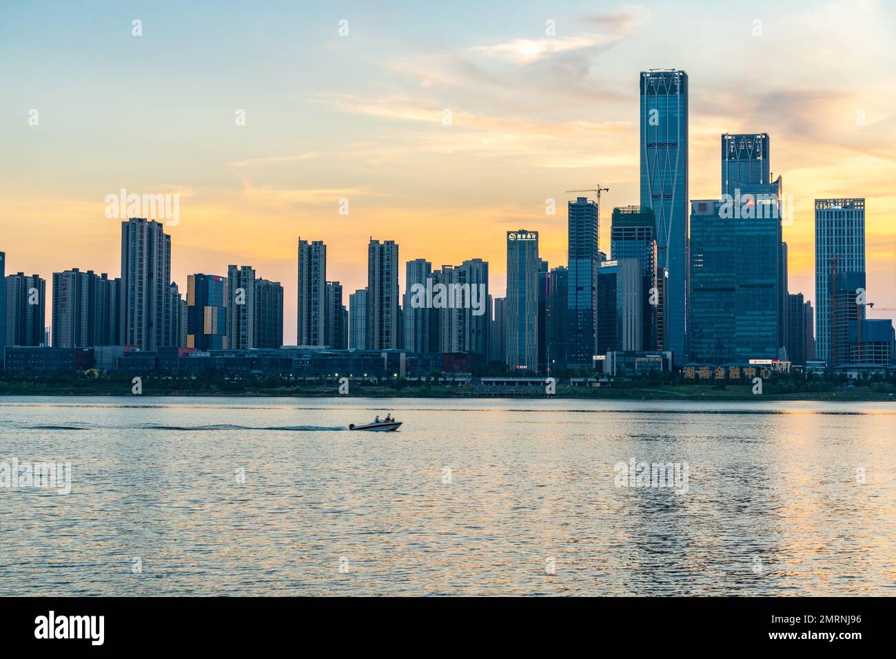 Changsha skyline xiangjiang river hi-res stock photography and images ...