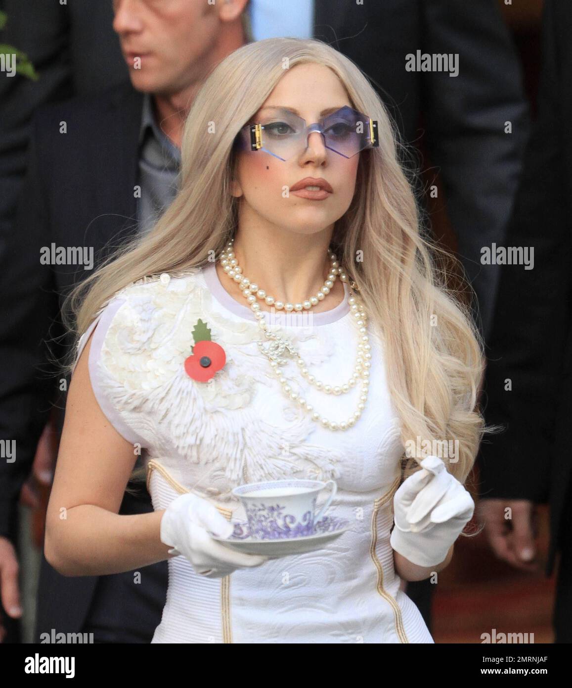 Megastar Lady Gaga, looking very lady like, leaves her London hotel in ...