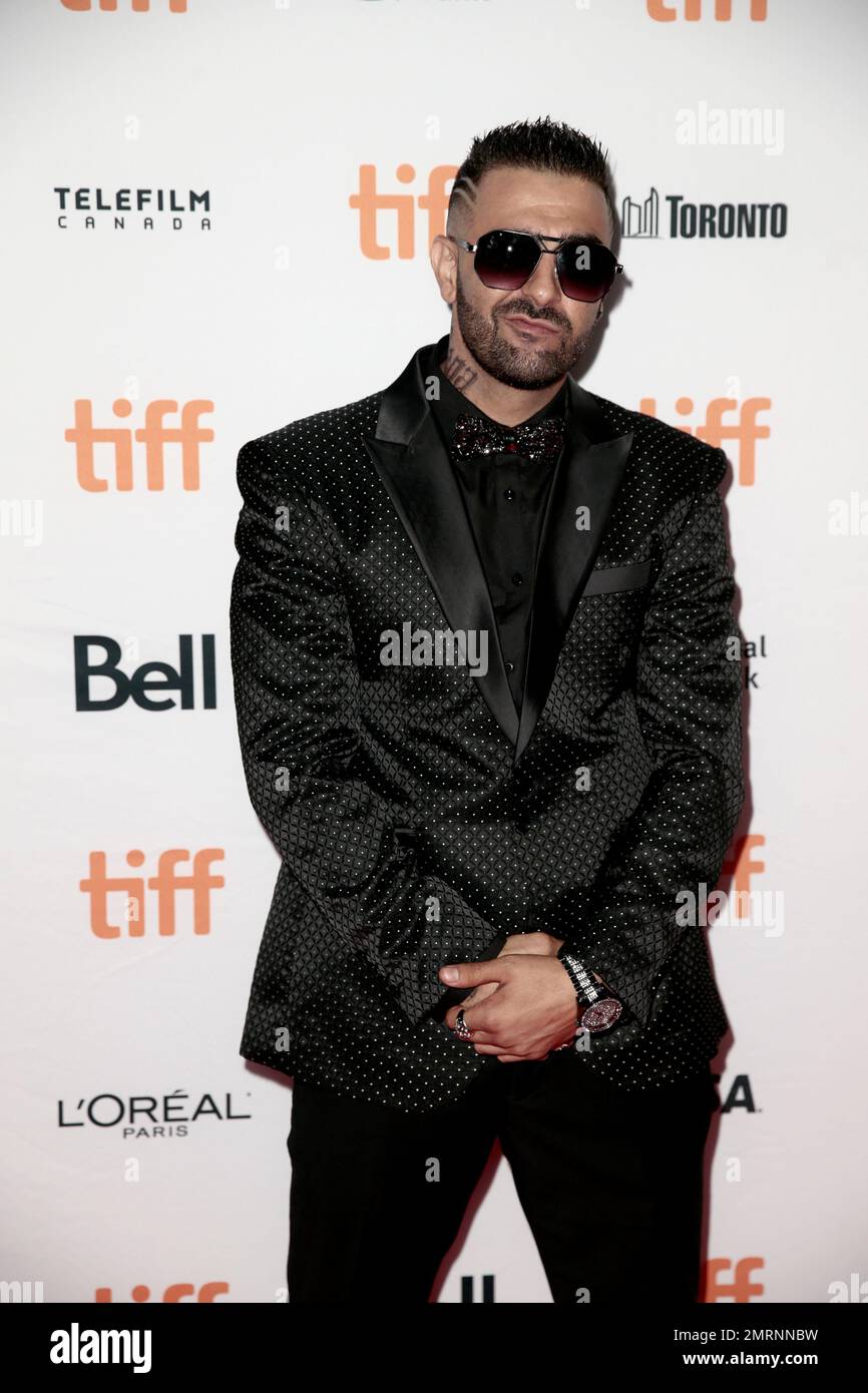 Dizaster attends the premiere of "Bodied" on day 1 of the Toronto ...