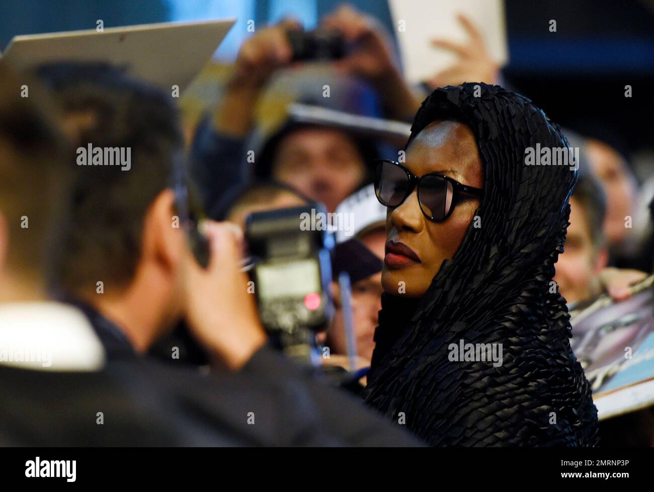 Singer Grace Jones, the subject of the documentary film "Grace Jones ...