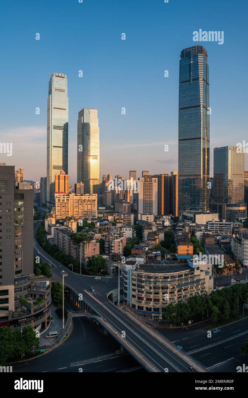 Changsha shimao world financial center city Stock Photo - Alamy