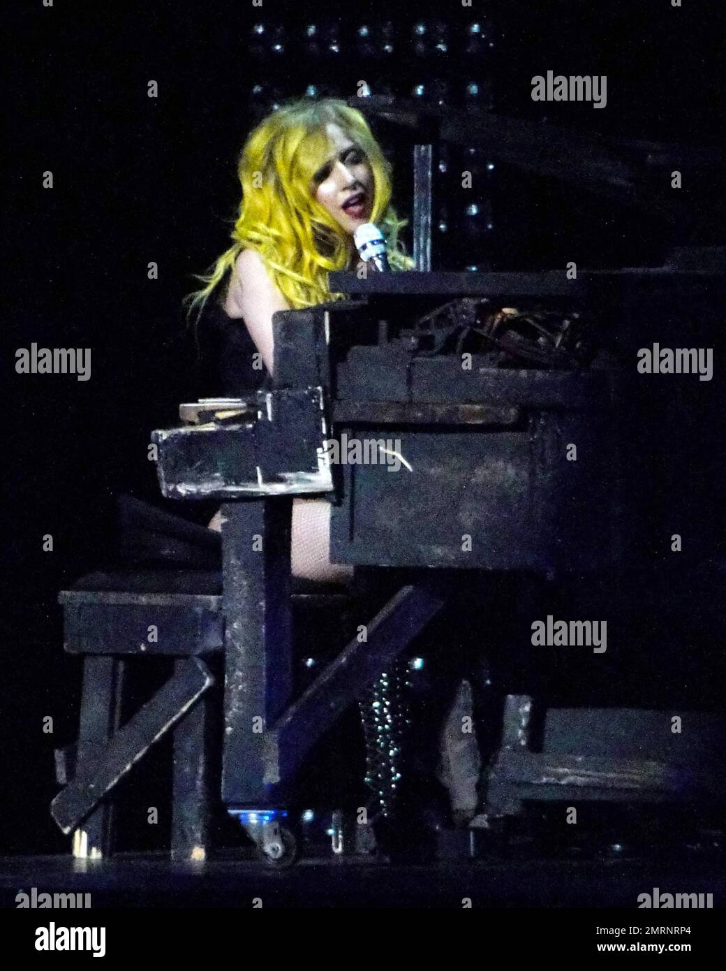Lady Gaga continues her Monster Ball tour with a performance at the ...