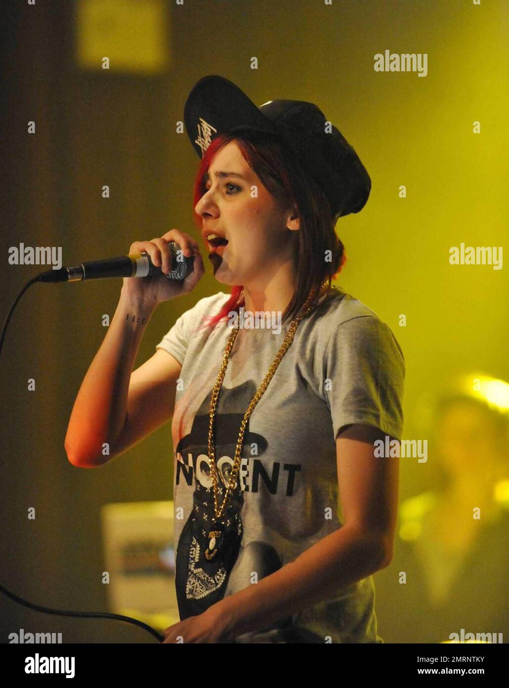 British Hip-Hop sensation Lady Sovereign performs at the Highline in ...