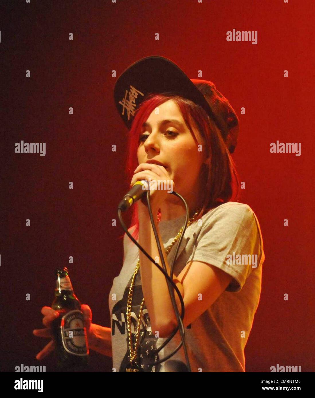 British Hip-Hop sensation Lady Sovereign performs at the Highline in ...