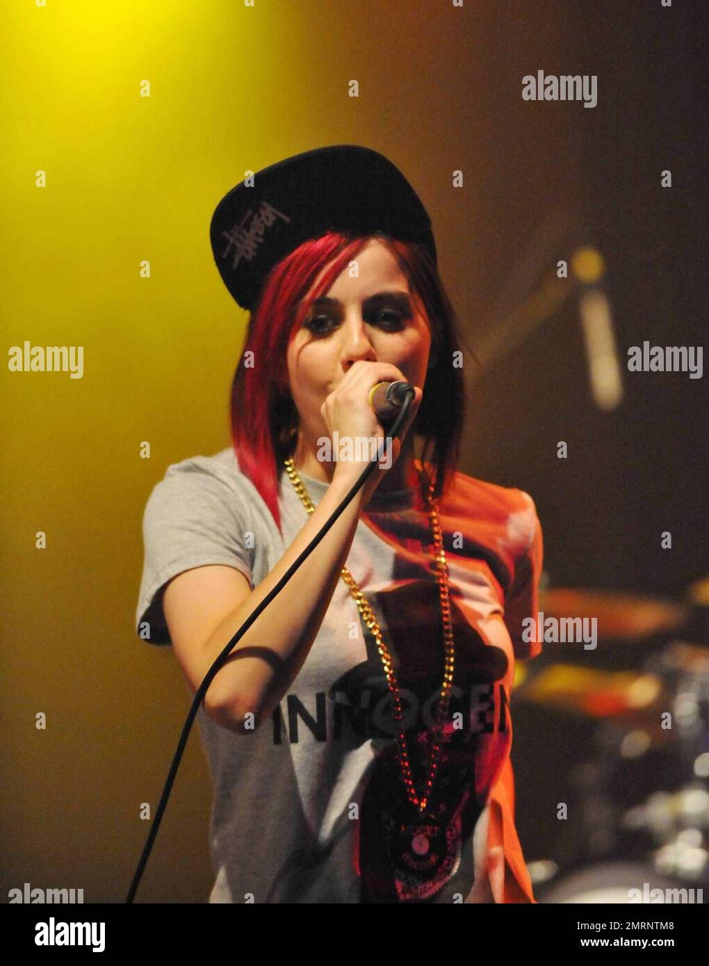 British Hip-Hop sensation Lady Sovereign performs at the Highline in ...