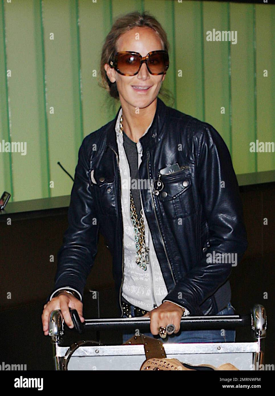 Lady Victoria Hervey keeps her sunglasses on as she arrives at LAX. The ...