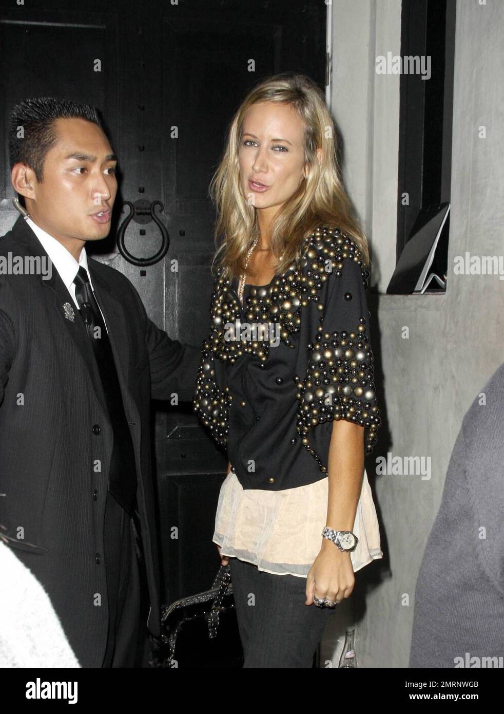 Lady Victoria Hervey smiles for the cameras and poses for photos with ...