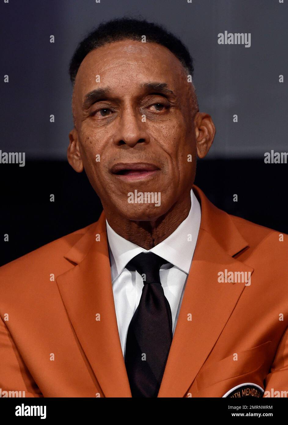 2017 class of inductee Mannie Jackson during a news conference at the ...