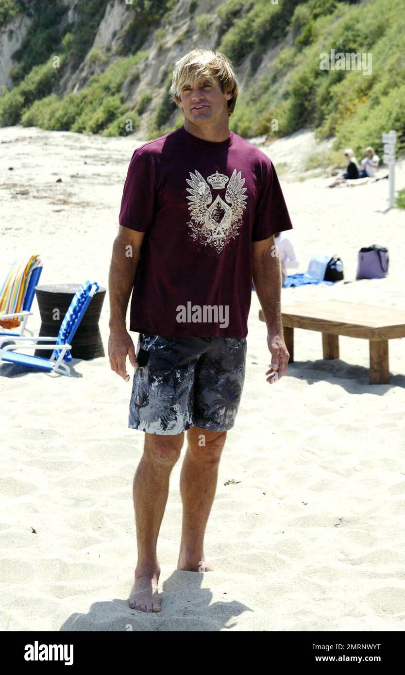 Laird Hamilton, the world's greatest big wave surfer arrives in style ...