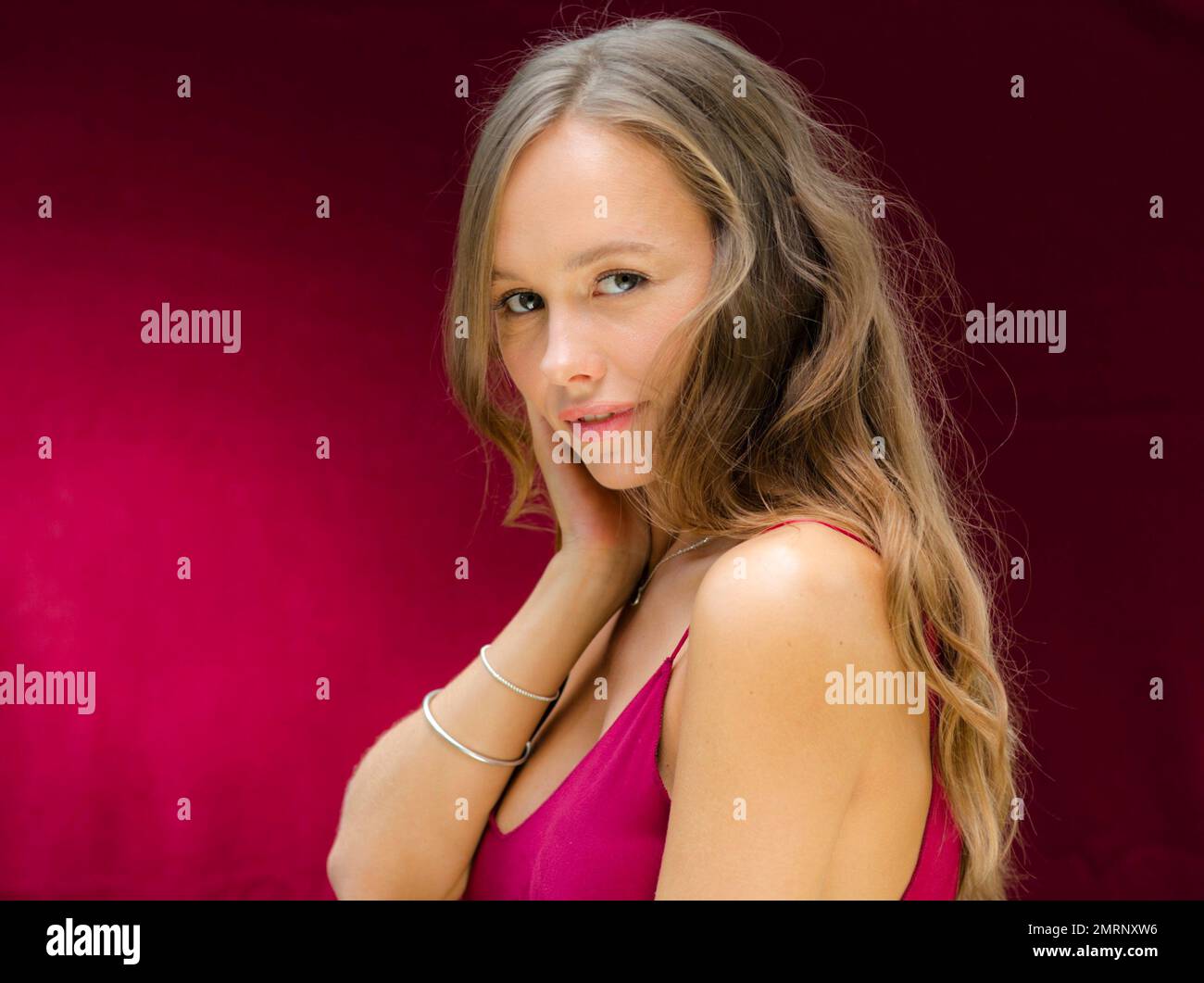 Actress Lou Luttiau pose for portraits for the film "Mektoub, My Love ...