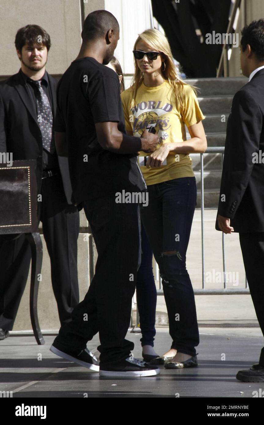 Stacy Kiebler at game two of the NBA Finals between the LA Lakers and ...