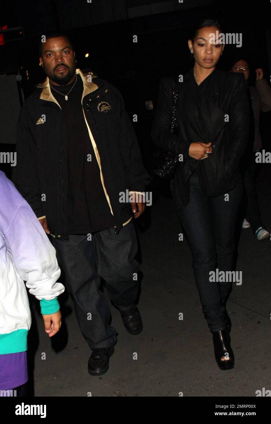 Ice Cube and family at the LA Lakers vs Oklahoma City Thunder game at ...