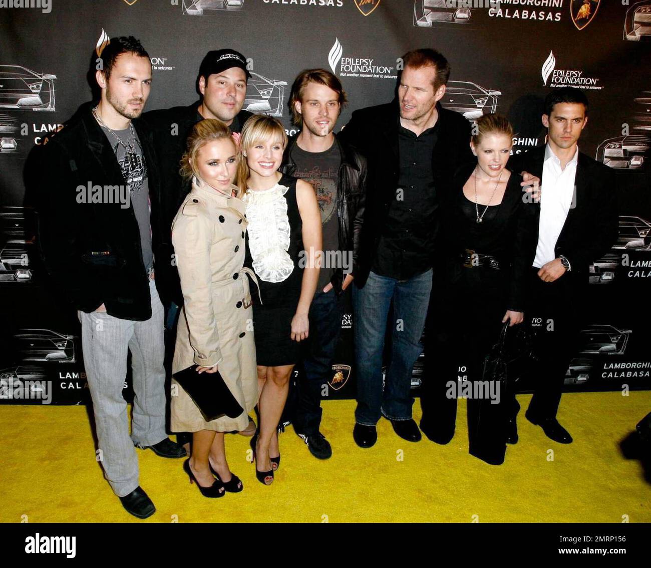 "Heroes" stars Hayden Panettiere, Kristen Bell, Milo Ventimiglia, Greg ...