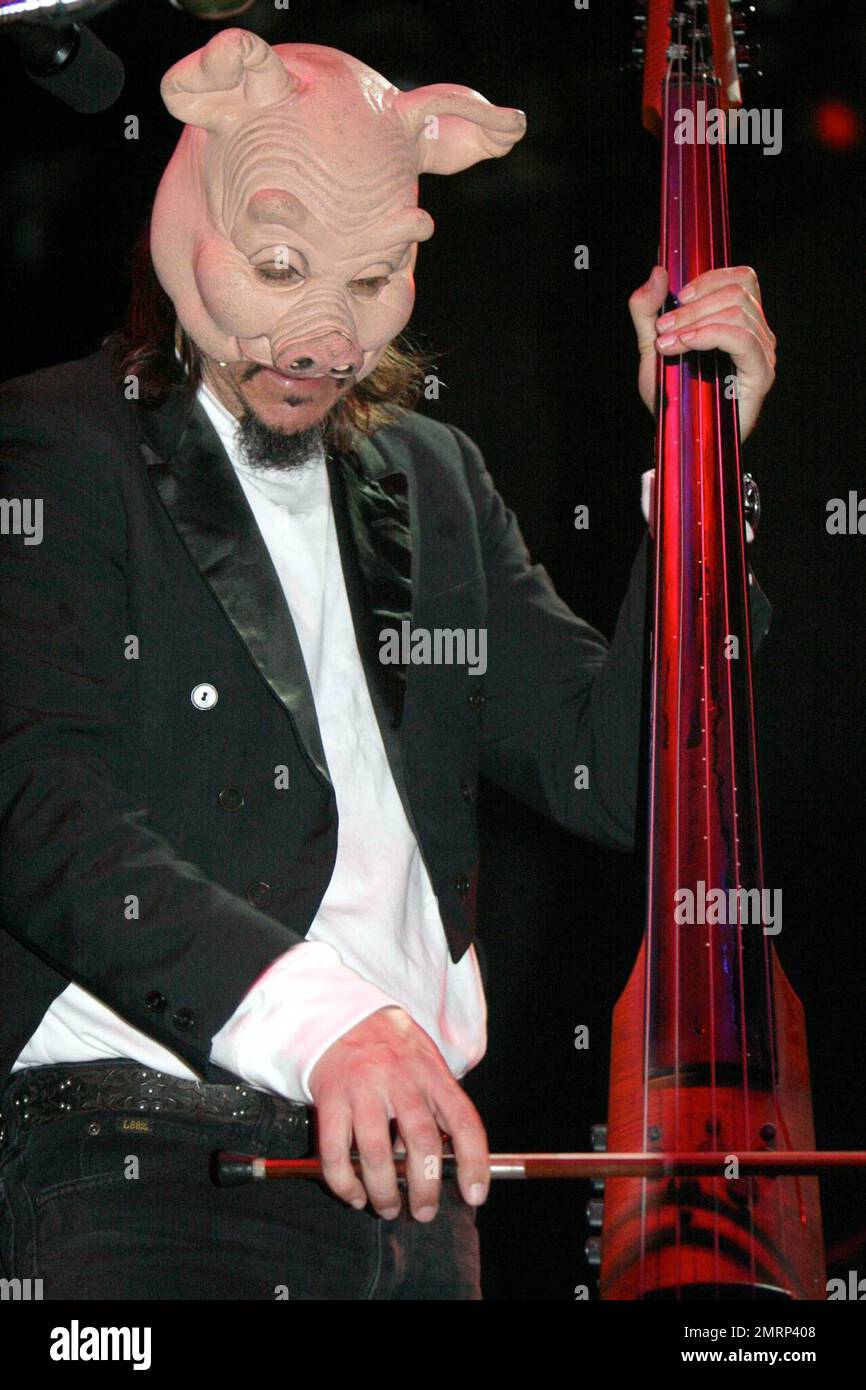 Les Claypool performs at the Langerado Music Festival on the Big ...