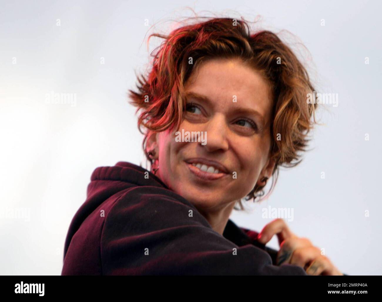 Ani DiFranco performs at the Langerado Music Festival on the Big ...