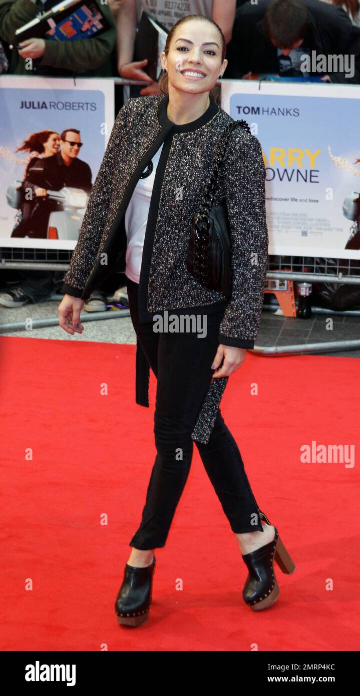 Elen Rives at the UK premiere of "Larry Crowne" at the Westfield Vue ...