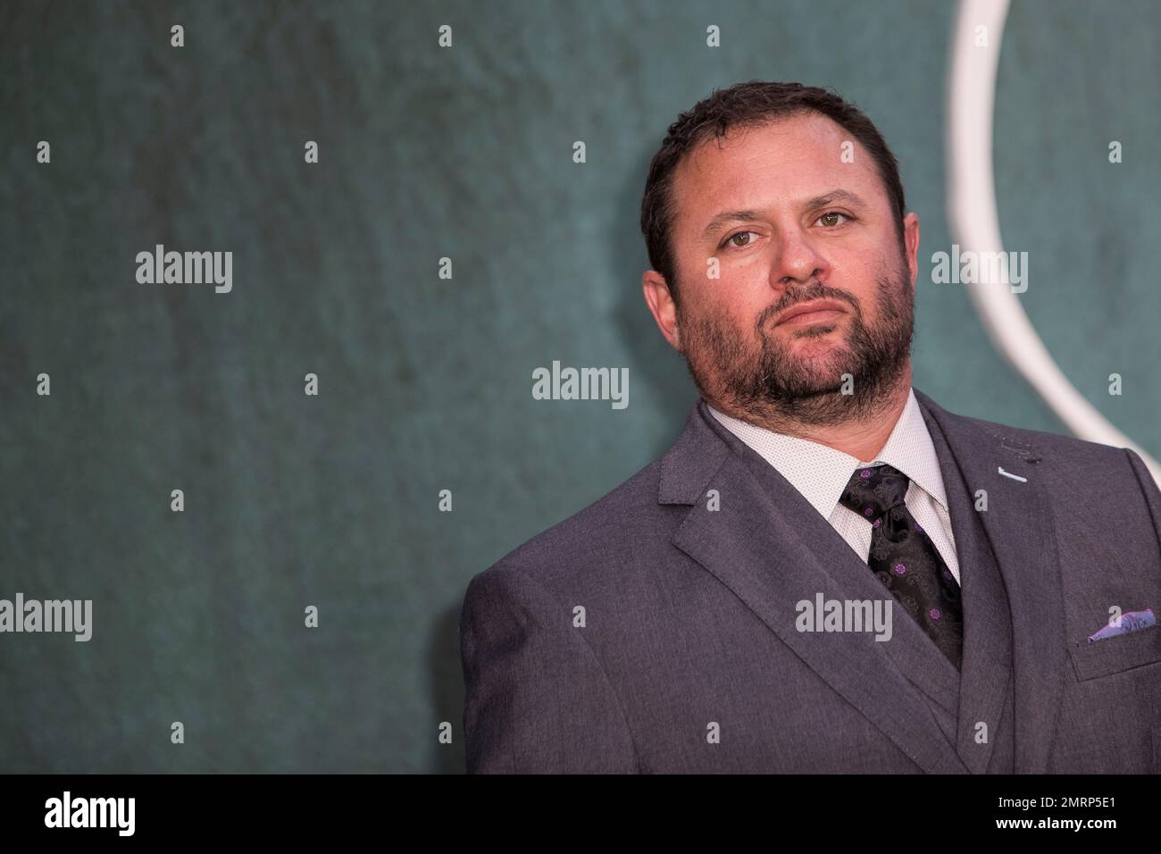 Scott Franklin poses for photographers upon arrival at the premiere of ...