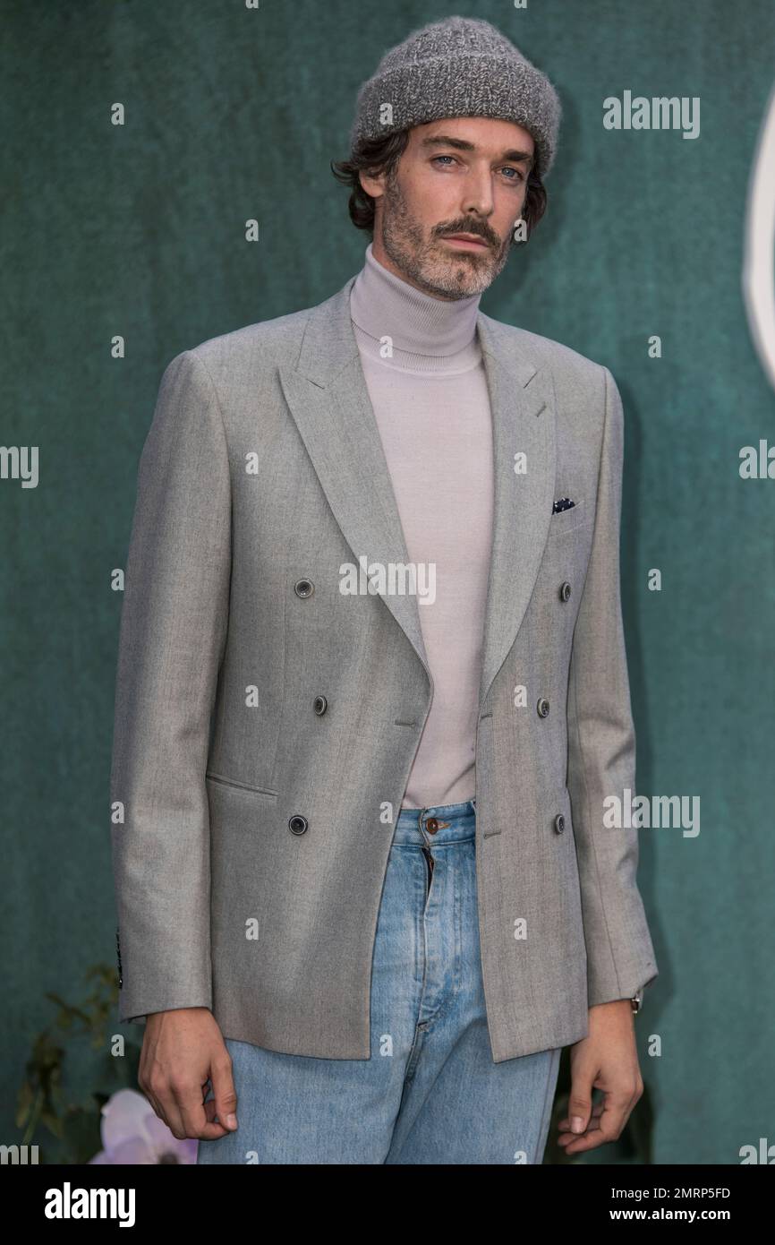 Richard Biedul poses for photographers upon arrival at the premiere of ...