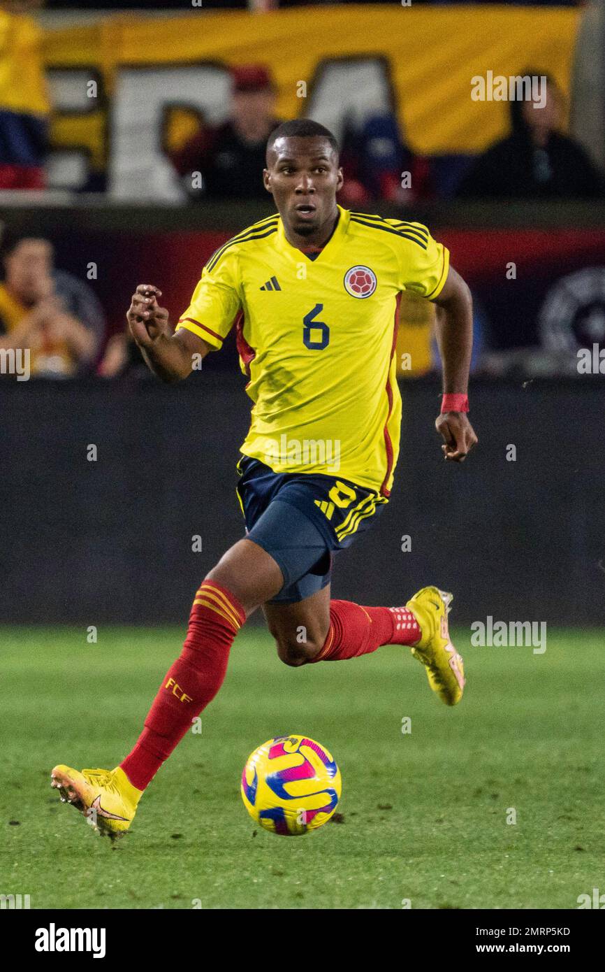 Carson, United States. 29th Jan, 2023. Colombia defender Juan David ...