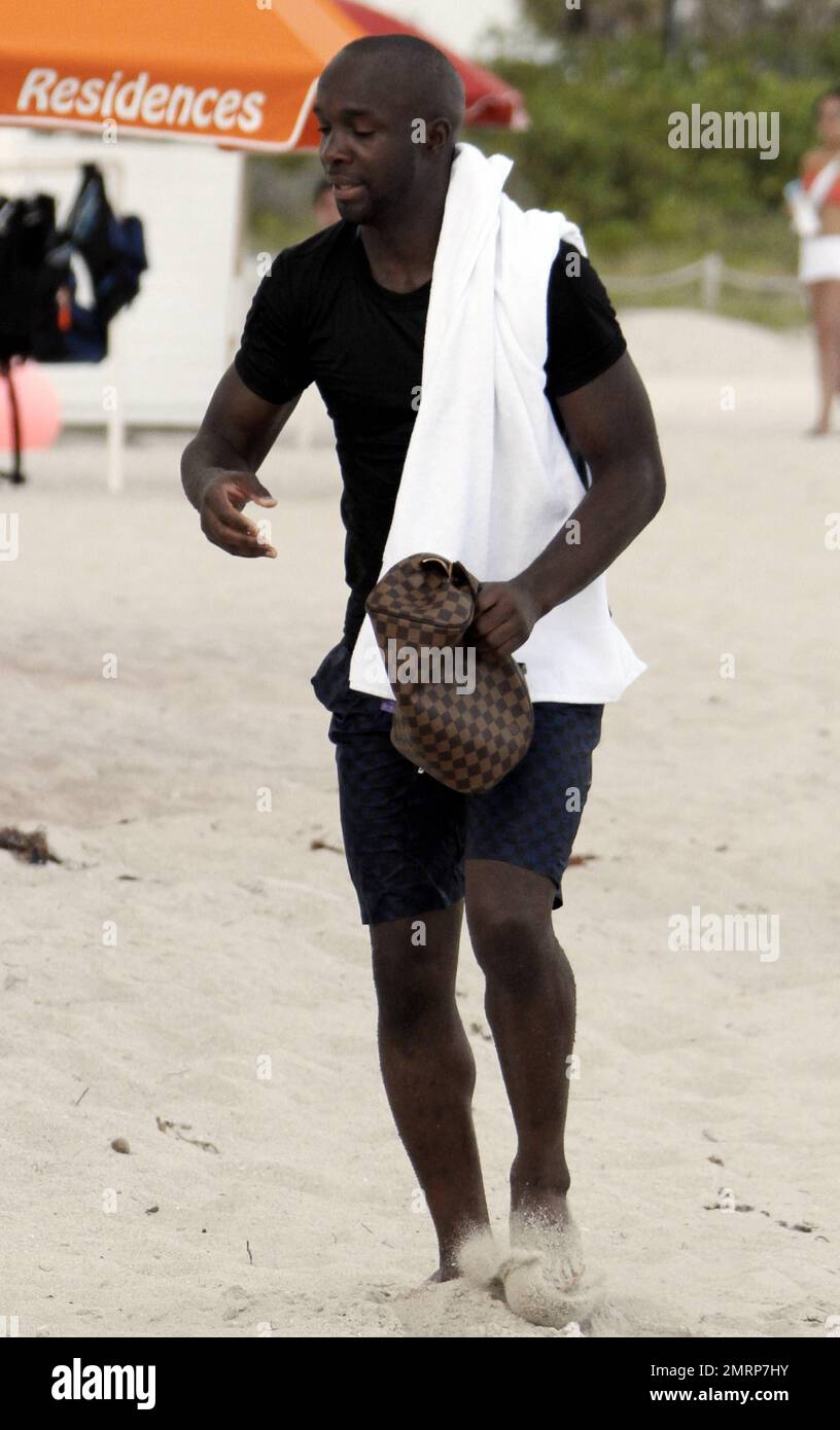 French born Real Madrid footballer Lassana Diarra enjoys time at the ...