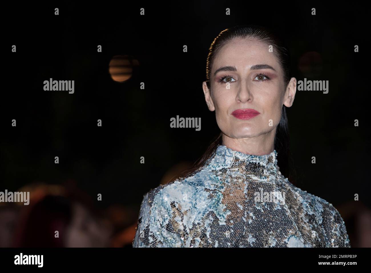 Erin O'Connor poses for photographers upon arrival at the GQ's Men of ...
