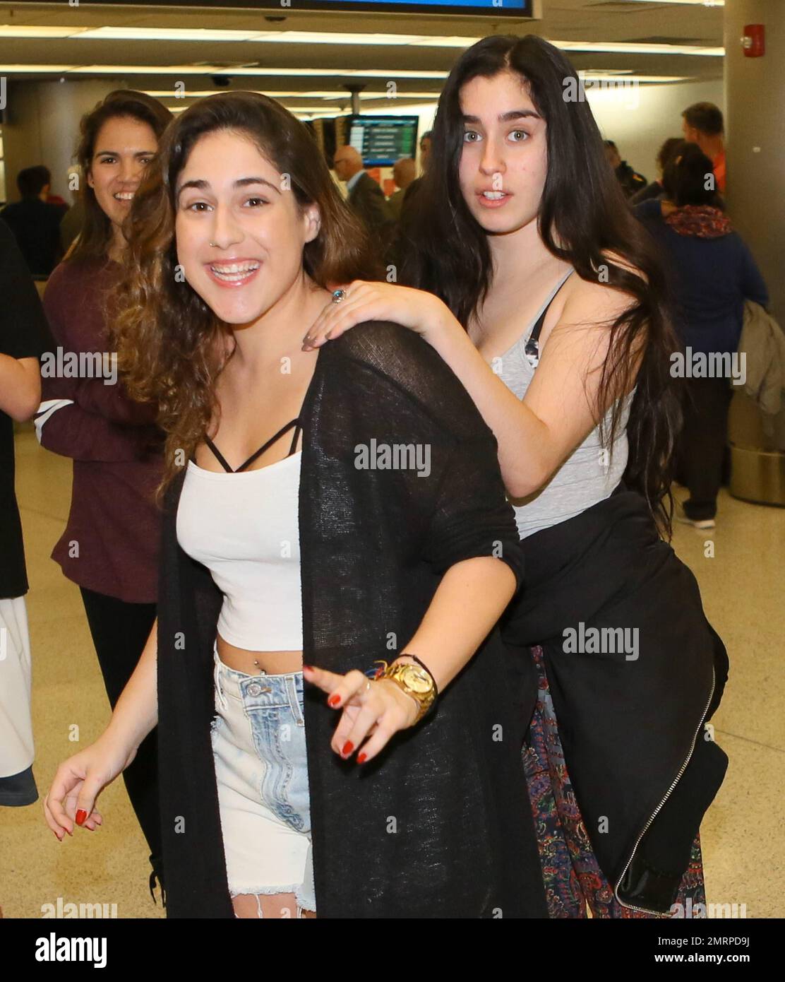 Dressed down Lauren Jauregui, of the all female band Fifth Harmony ...