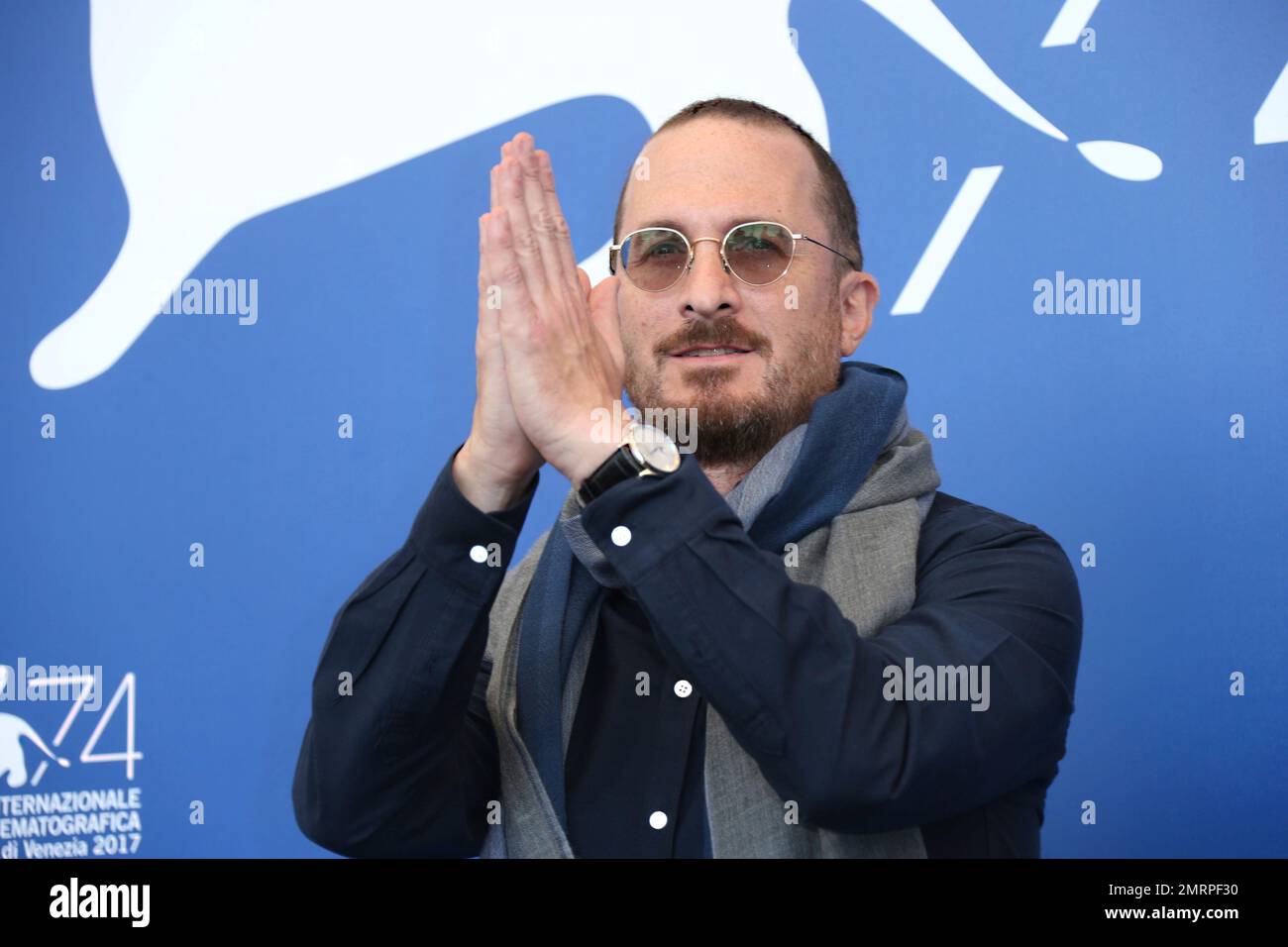 Director Darren Aronofsky poses for photographers at the photo call for ...