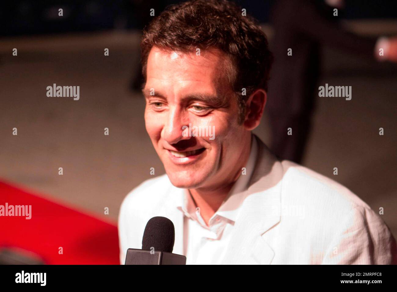 Clive Owen arrives to the Laureus World Sports Awards held at Emirates ...