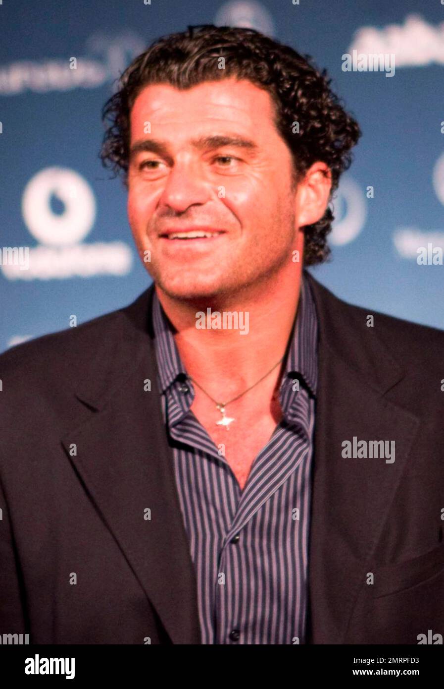 Alberto Tomba arrives to the Laureus World Sports Awards held at ...