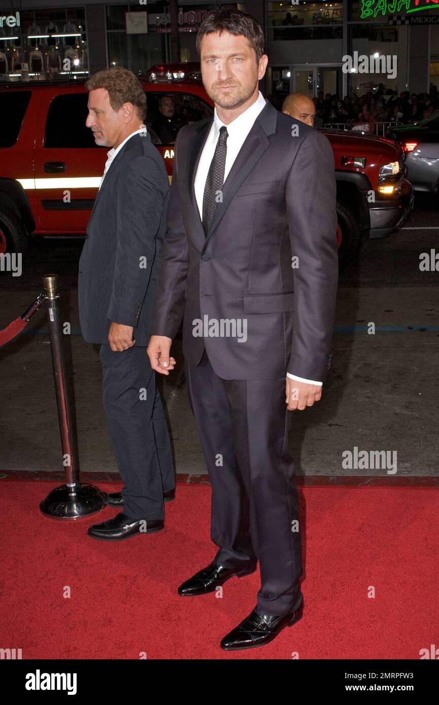 Gerard Butler at the premiere of Law Abiding Citizen at the Grauman's ...