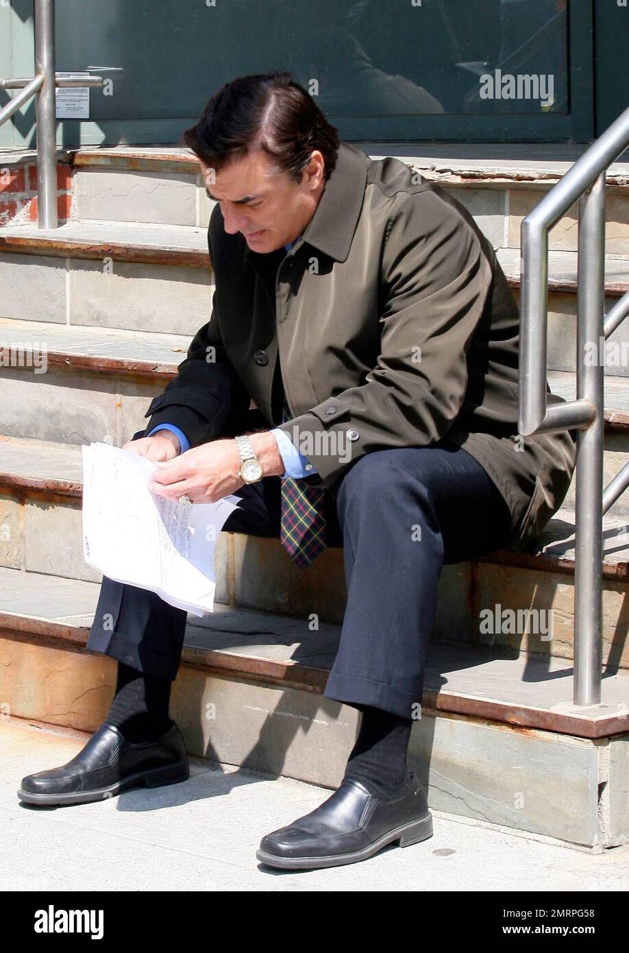 Exclusive!! The cast of "Law and Order: Criminal Intent" shoot in ...