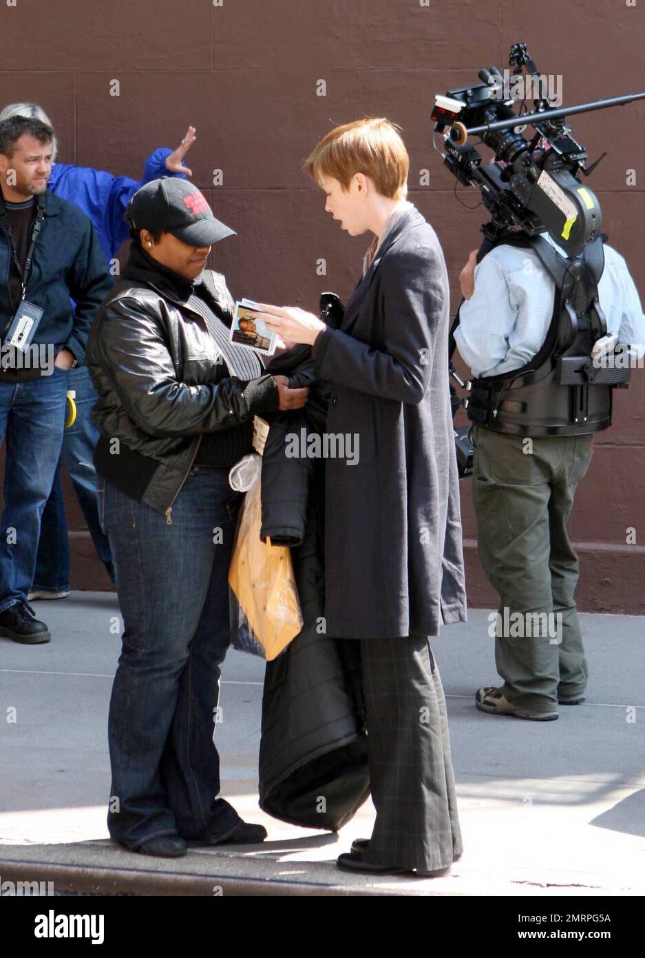 Exclusive!! The cast of "Law and Order: Criminal Intent" shoot in ...